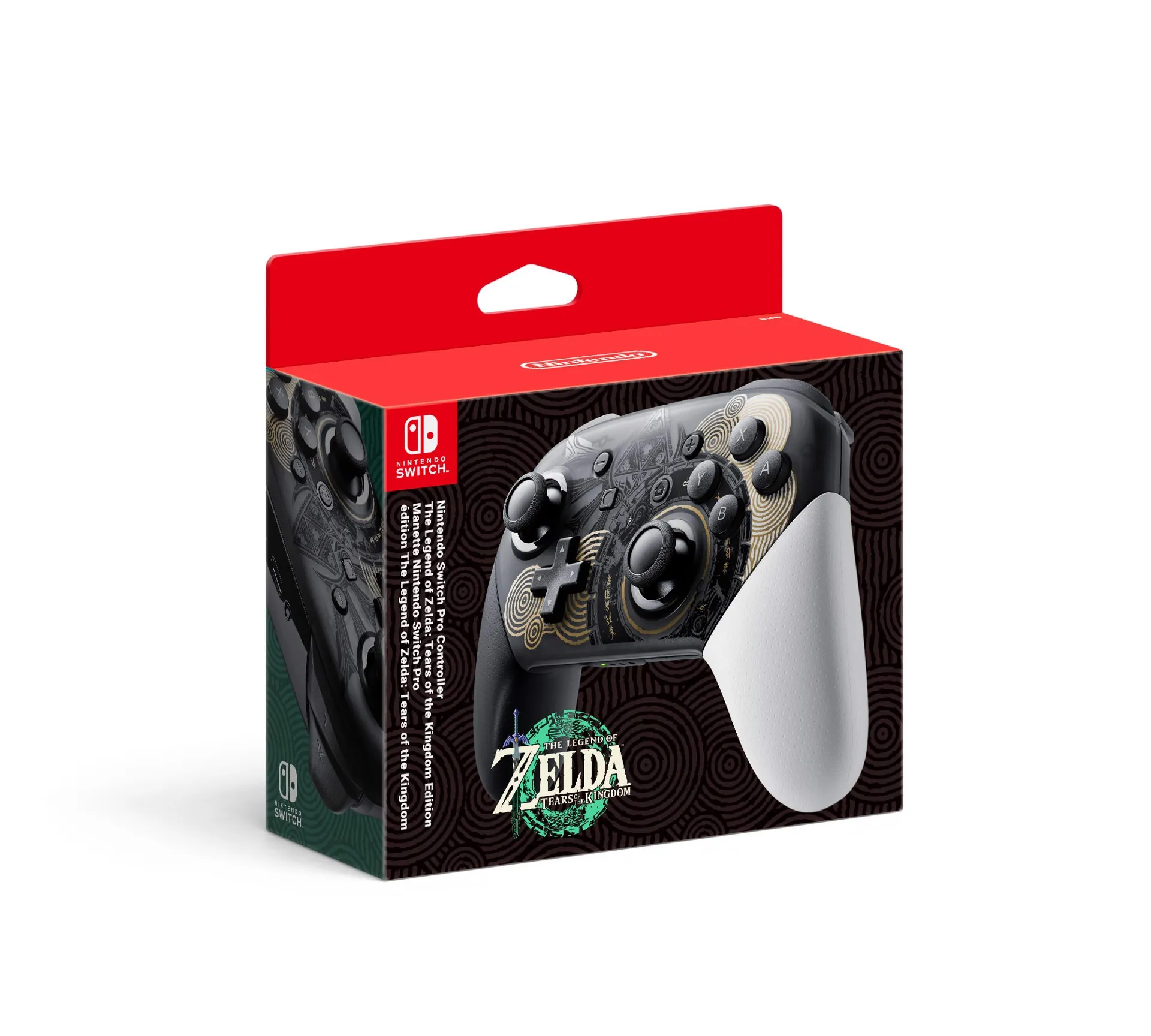 NINTENDO Switch Pro Controller Edizione Speciale The Legend of Zelda Tears of the Kingdom Accessori Nintendo Switch in Offerta su Stay On Stay On